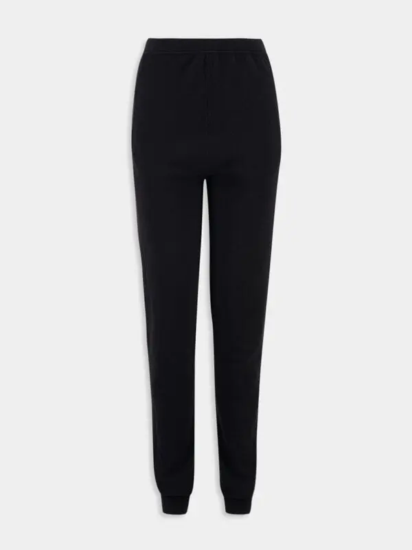 Saint Laurent High-waisted Cashmere Leggings