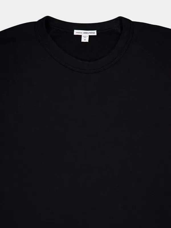 JAMES PERSE Vintage French Terry Sweatshirt - Black