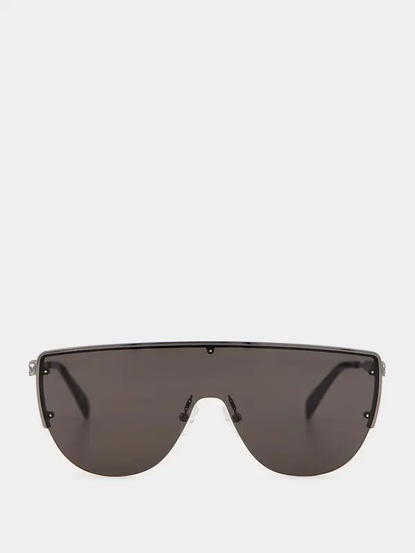 Alexander McQueen Eyewear Skull Sunglasses - Black