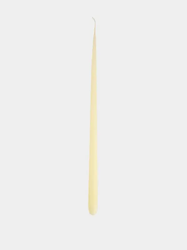 ESTER &AMP; ERIK Slim Buttermilk Candle 32cm - Cream