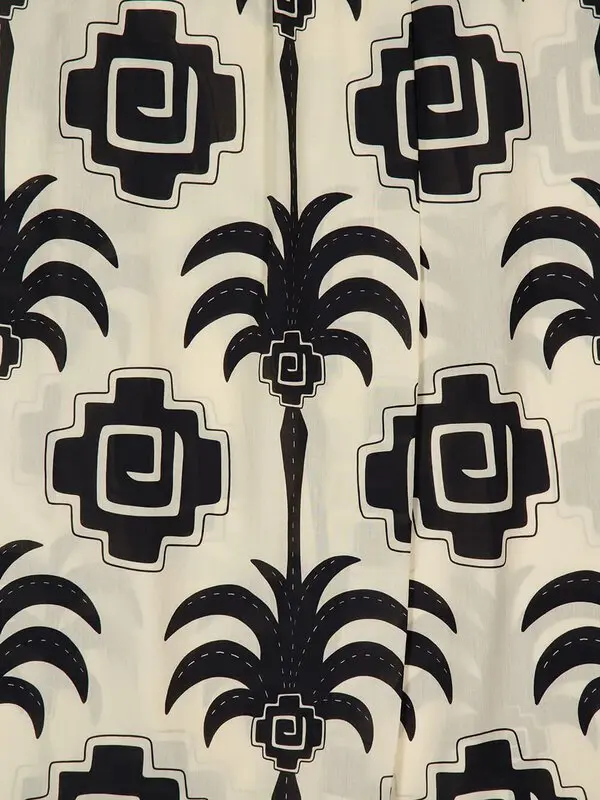Johanna Ortiz Nature's Patterns Midi Skirt