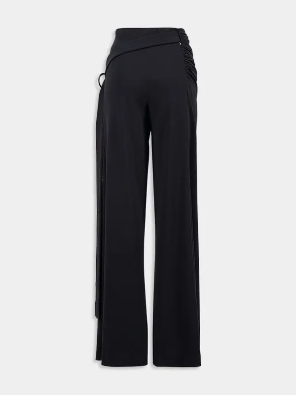 Rabanne Wraparound Palazzo Pants