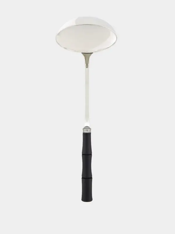 CAPDECO Byblos Bamboo Soup Ladle - Black