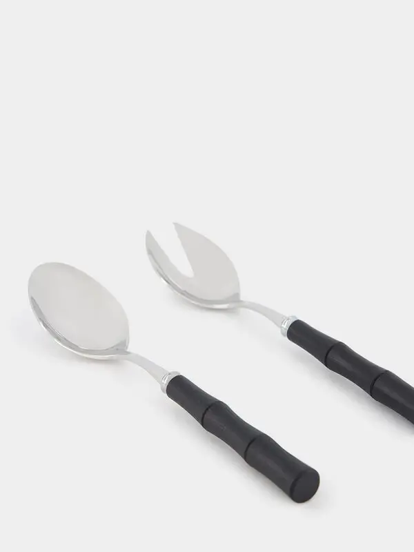 CAPDECO Byblos Bamboo Salad Serving Set