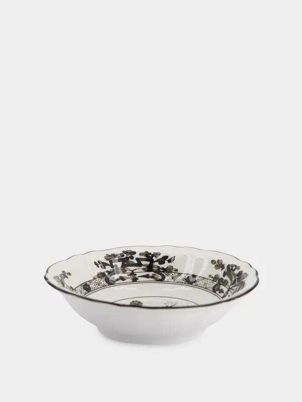 GINORI 1735 Oriente Italiano Albus Small Bowl - Black