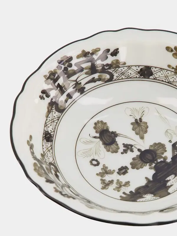 GINORI 1735 Oriente Italiano Albus Small Bowl - Black