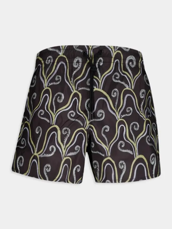 Commas Pearl Currents Swim Shorts