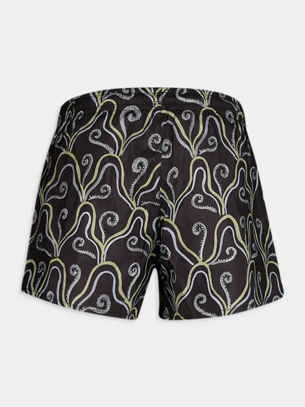 Commas Pearl Currents Swim Shorts