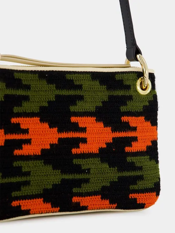 Colville Tasca Arrow-patterned Bag - Black
