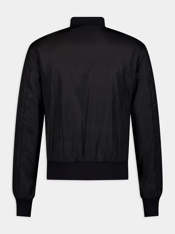 Dolce & Gabbana Logo Plaque Bomber Jacket
