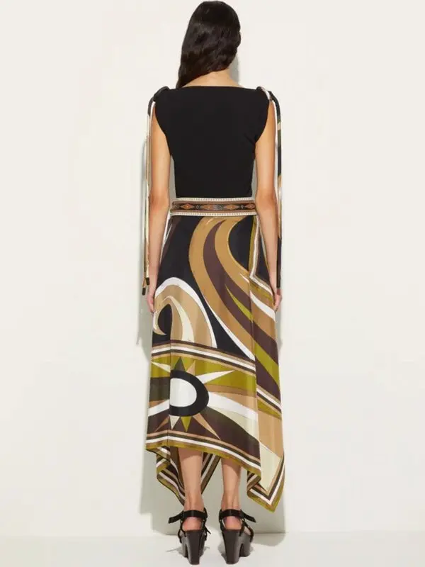 Emilio Pucci Vivara-print Top - Black