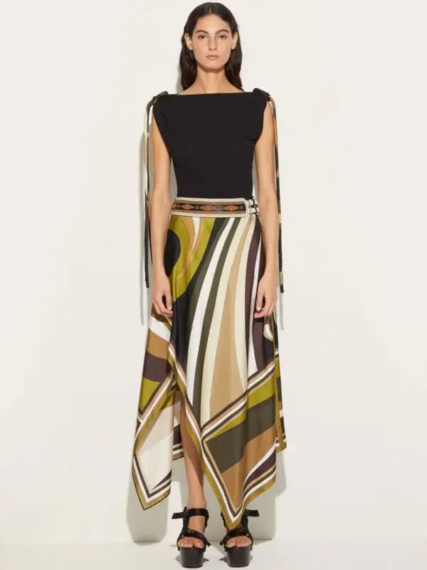 Emilio Pucci Vivara-print Top - Black