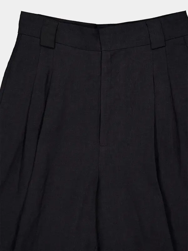 Zeus+dione Rebetiko Linen-blend Wide-leg Trousers