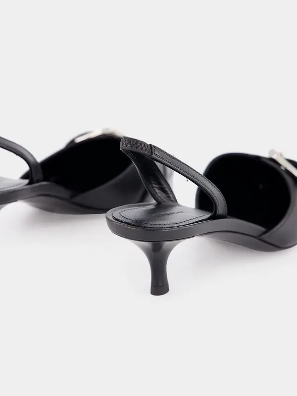 Givenchy Voyou Slingbacks - Black