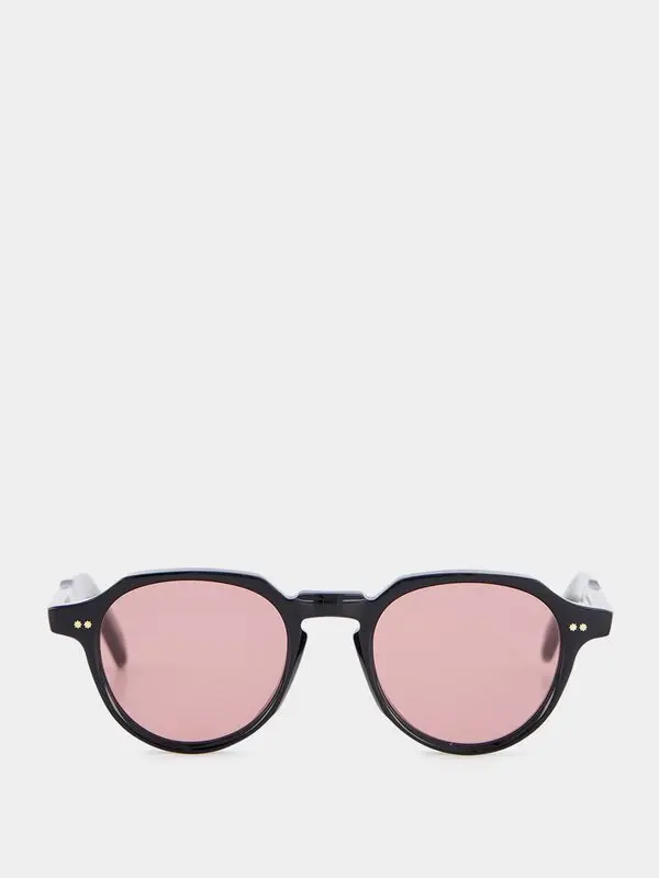 CUTLER AND GROSS Round Sunglasses - Black