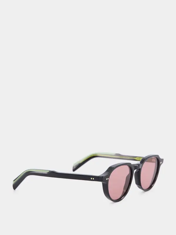 CUTLER AND GROSS Round Sunglasses - Black
