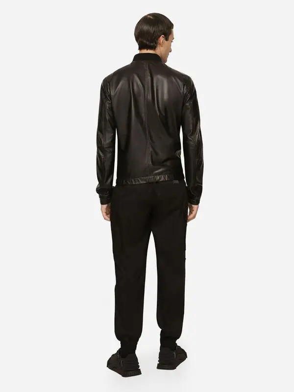 Dolce & Gabbana Lambskin Jacket - Black
