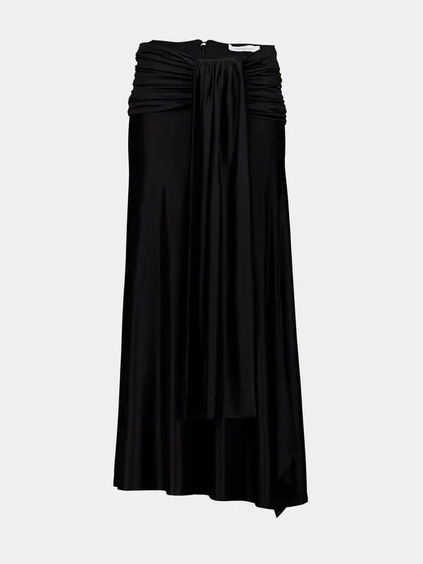 Rabanne Draped Maxi Skirt