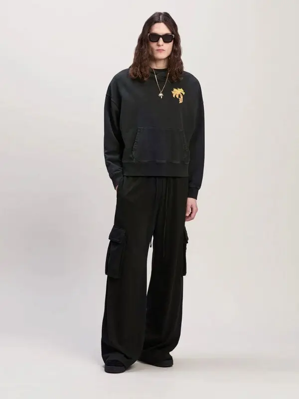 Palm Angels Burning Palm Hoodie