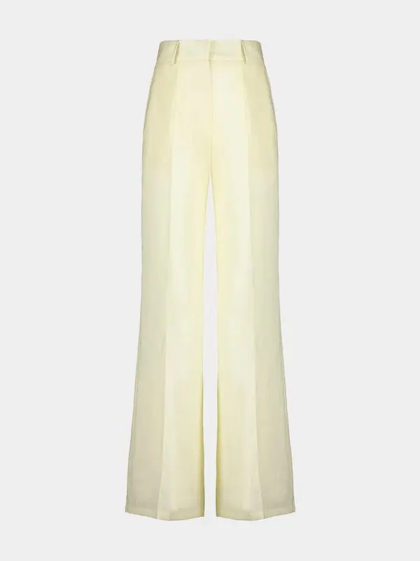 PAULA Marte Linen Wide Leg Pants