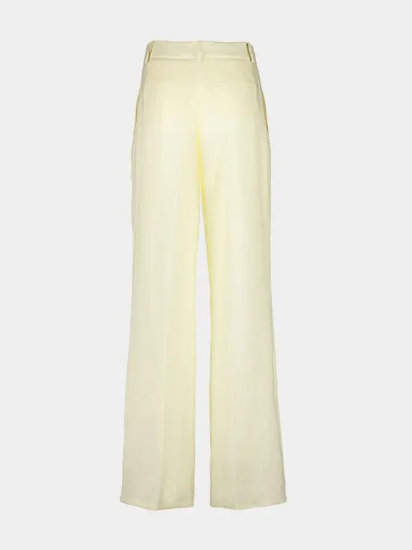 PAULA Marte Linen Wide Leg Pants