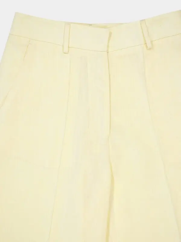 PAULA Marte Linen Wide Leg Pants