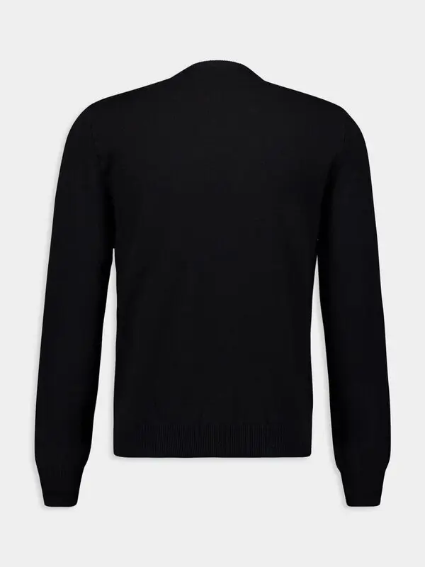 PIACENZA CASHMERE 1733 Cashmere Crewneck Sweater - Black