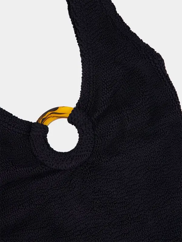 Hunza G Celine One-piece Swimsuit - Black