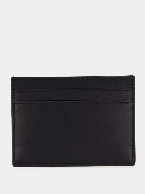 Saint Laurent Matte Leather Card Case
