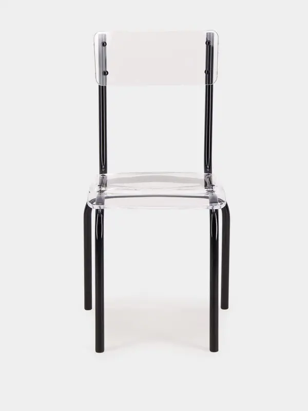 LAURENT BADIER Acrylic Glass Chair - Black