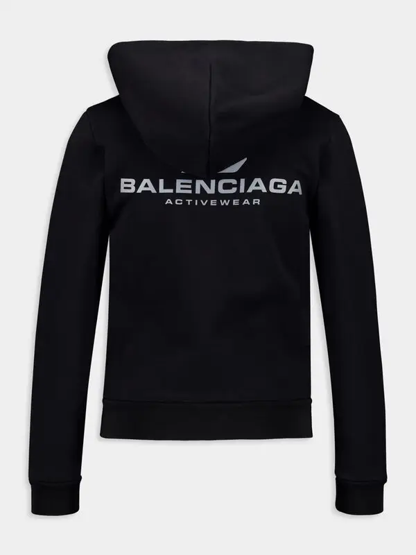 Balenciaga Activewear Zip-up Hoodie