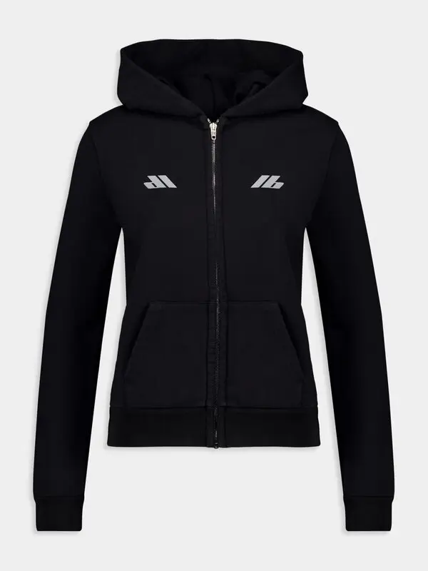 Balenciaga Activewear Zip-up Hoodie