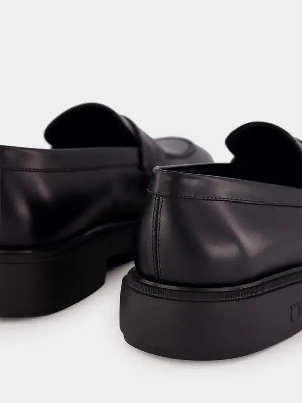 FERRAGAMO Calfskin Penny Loafers