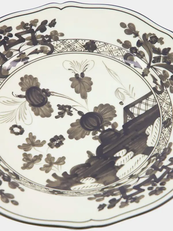 GINORI 1735 Oriente Italiano Albus Round Platter By