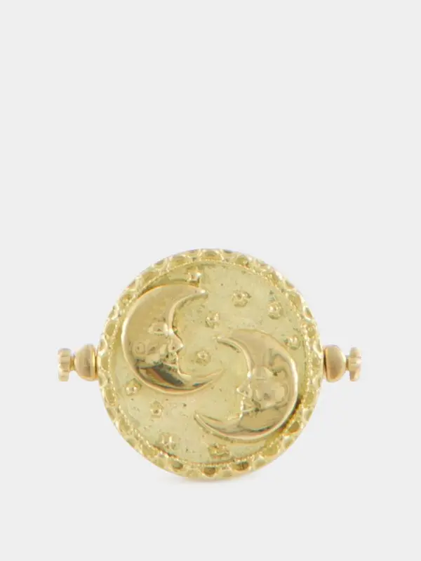 L'ATELIER NAWBAR 18k Yellow Gemini Zodiac Ring - Gold