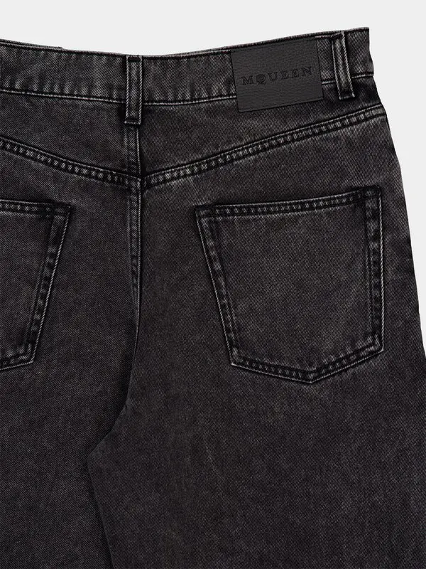 Alexander McQueen Low-rise Baggy Fit Jeans