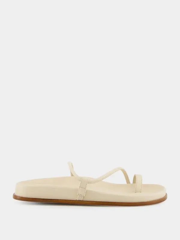 EMME PARSONS Nappa Bari Sandals - Cream