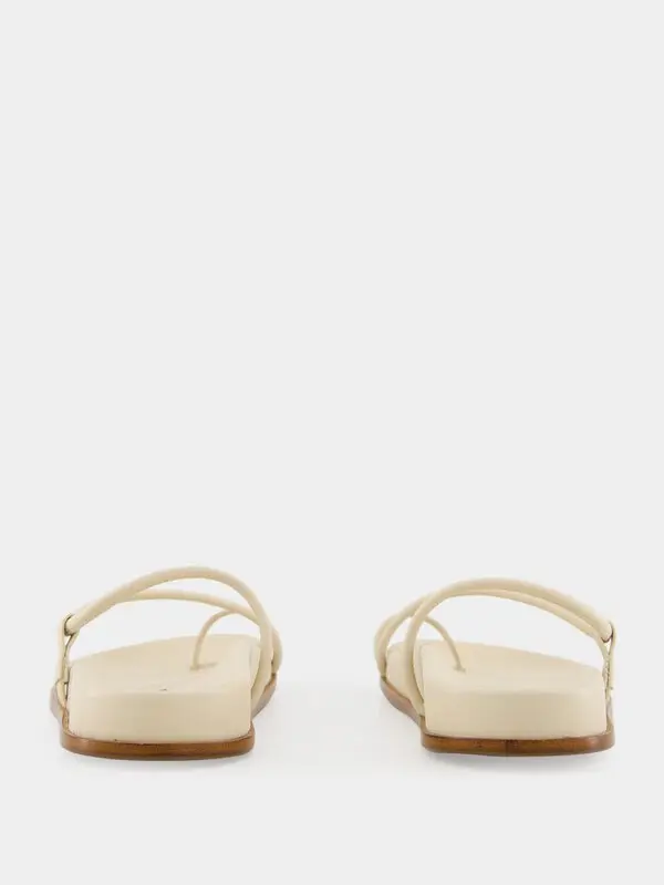 EMME PARSONS Nappa Bari Sandals - Cream