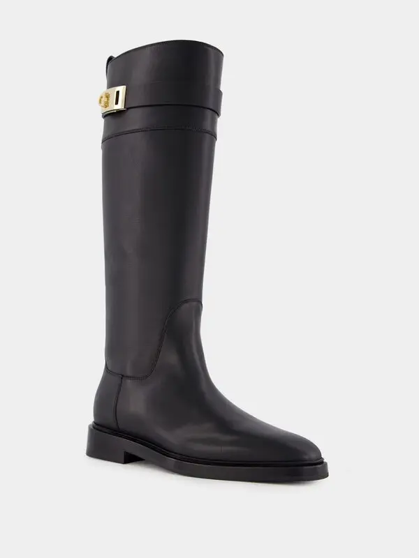 FERRAGAMO Calf-length Leather Boots