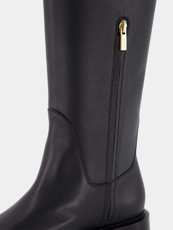 FERRAGAMO Calf-length Leather Boots