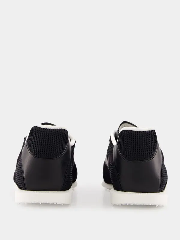 Givenchy Low-top Mesh And Suede Sneakers