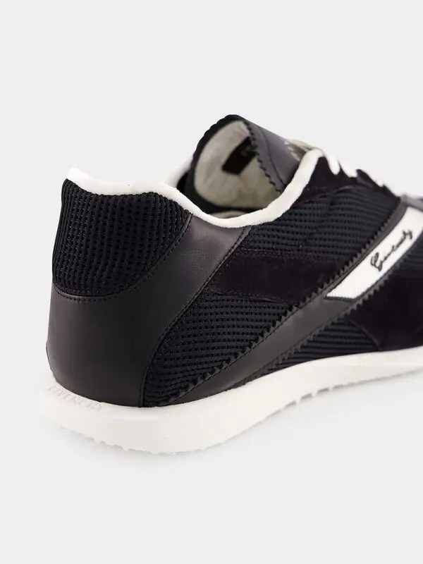 Givenchy Low-top Mesh And Suede Sneakers