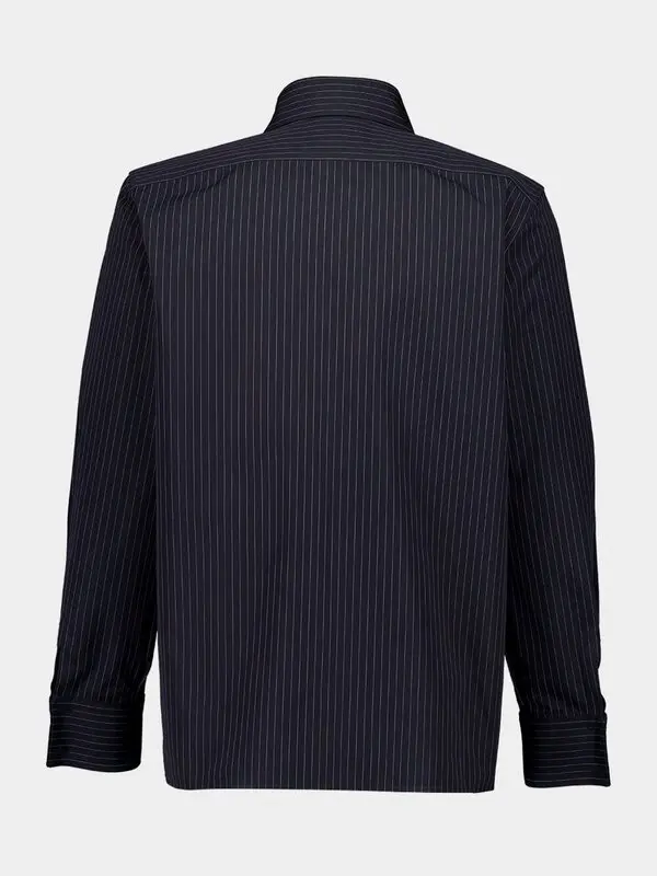 Saint Laurent Cassandre Striped Shirt