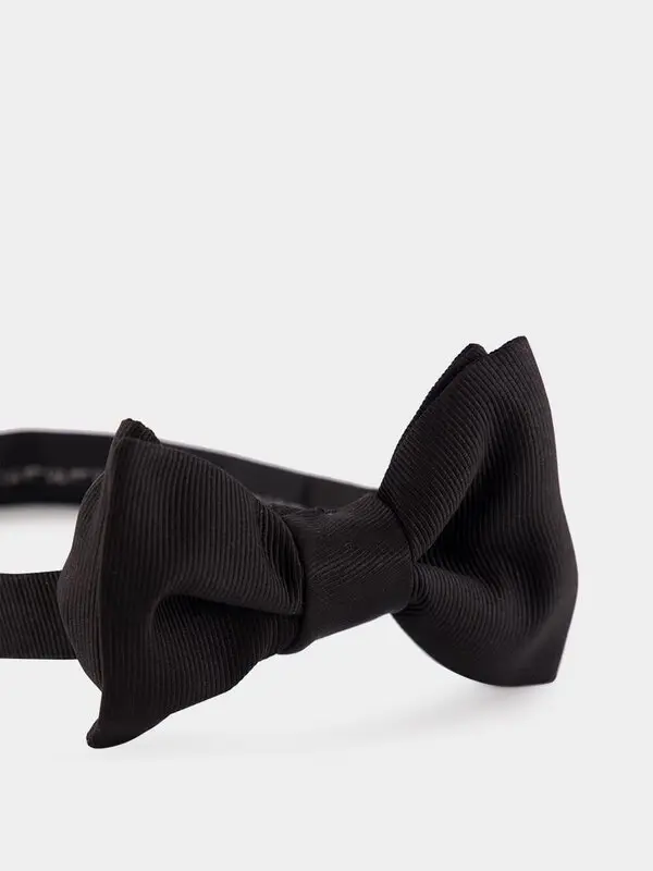 TOM FORD Grosgrain Bow Tie - Black