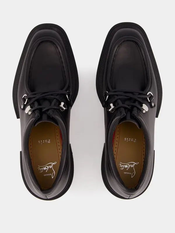 CHRISTIAN LOUBOUTIN Our Pabelito Calf Leather Derby Shoes