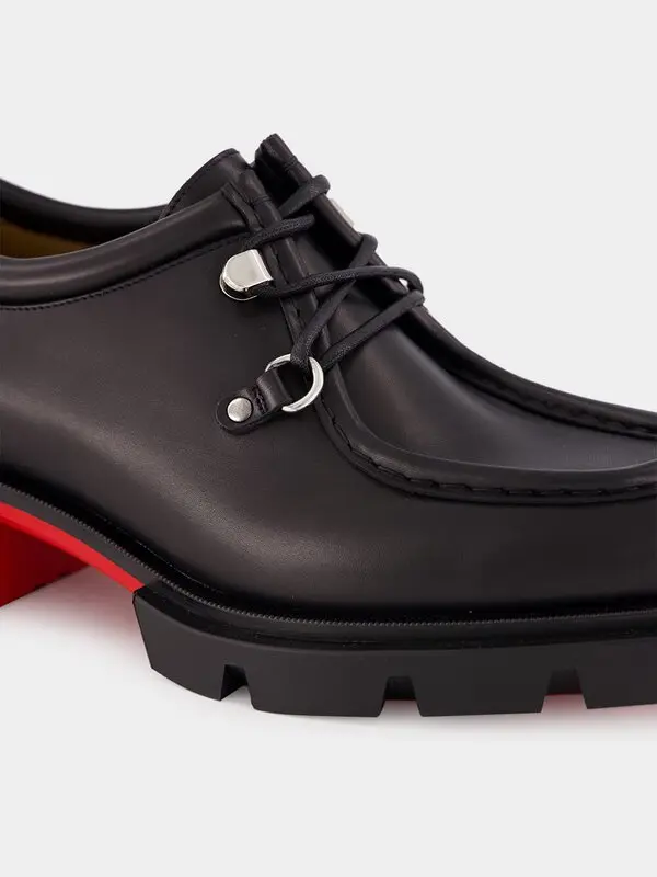 CHRISTIAN LOUBOUTIN Our Pabelito Calf Leather Derby Shoes