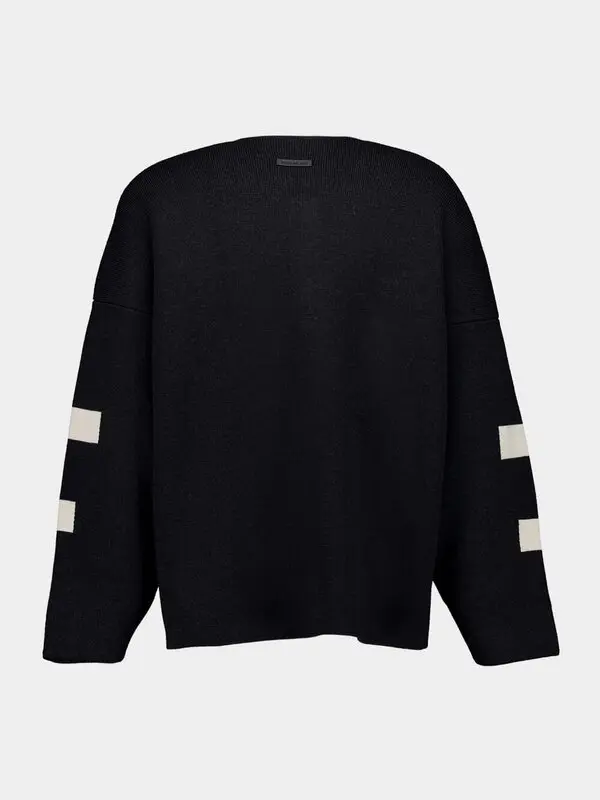 Fear Of God Melange Merino Wool Full Zip Sweater