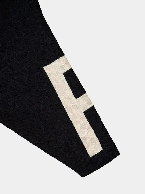 Fear Of God Melange Merino Wool Full Zip Sweater