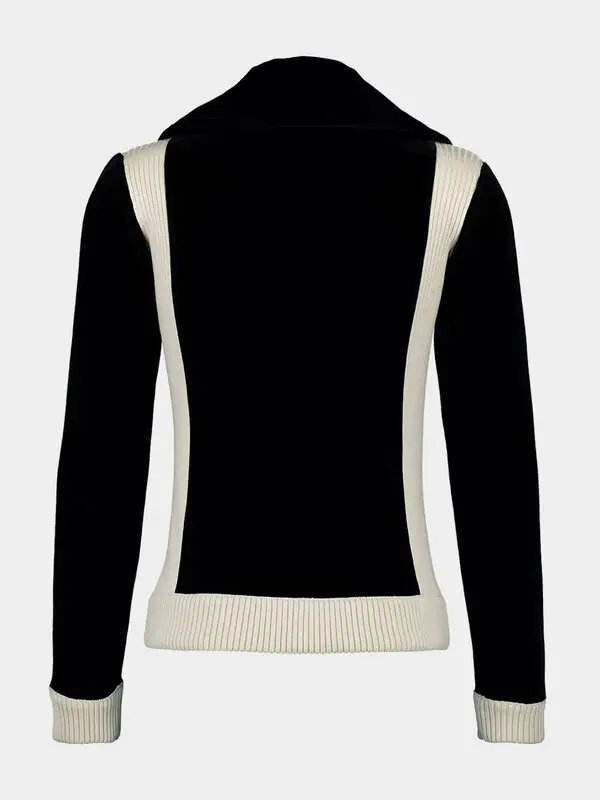 Valentino Garavani High-neck Chenille Sweatshirt