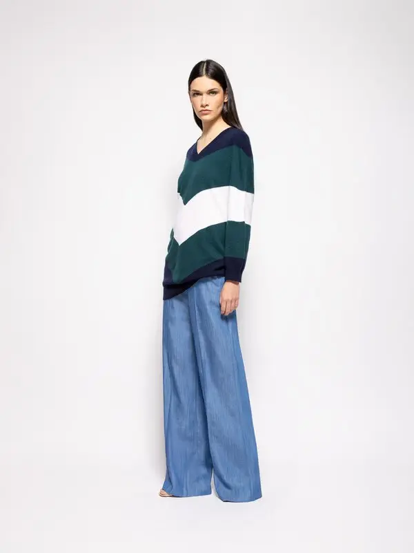 PAULA Myrio Salute Oversized Cashmere Top - Black